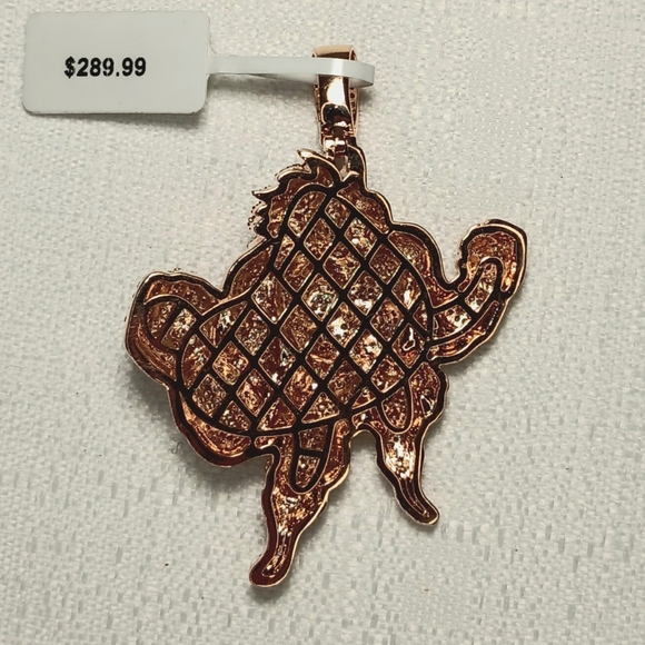 Source Unknown | Accessories | Icedout Brolic Saiyan Pendant Micro Pave ...